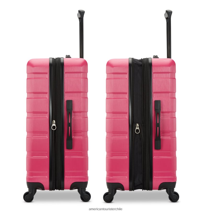 rosa fucsia equipaje American Tourister conjunto de 2 piezas de ...